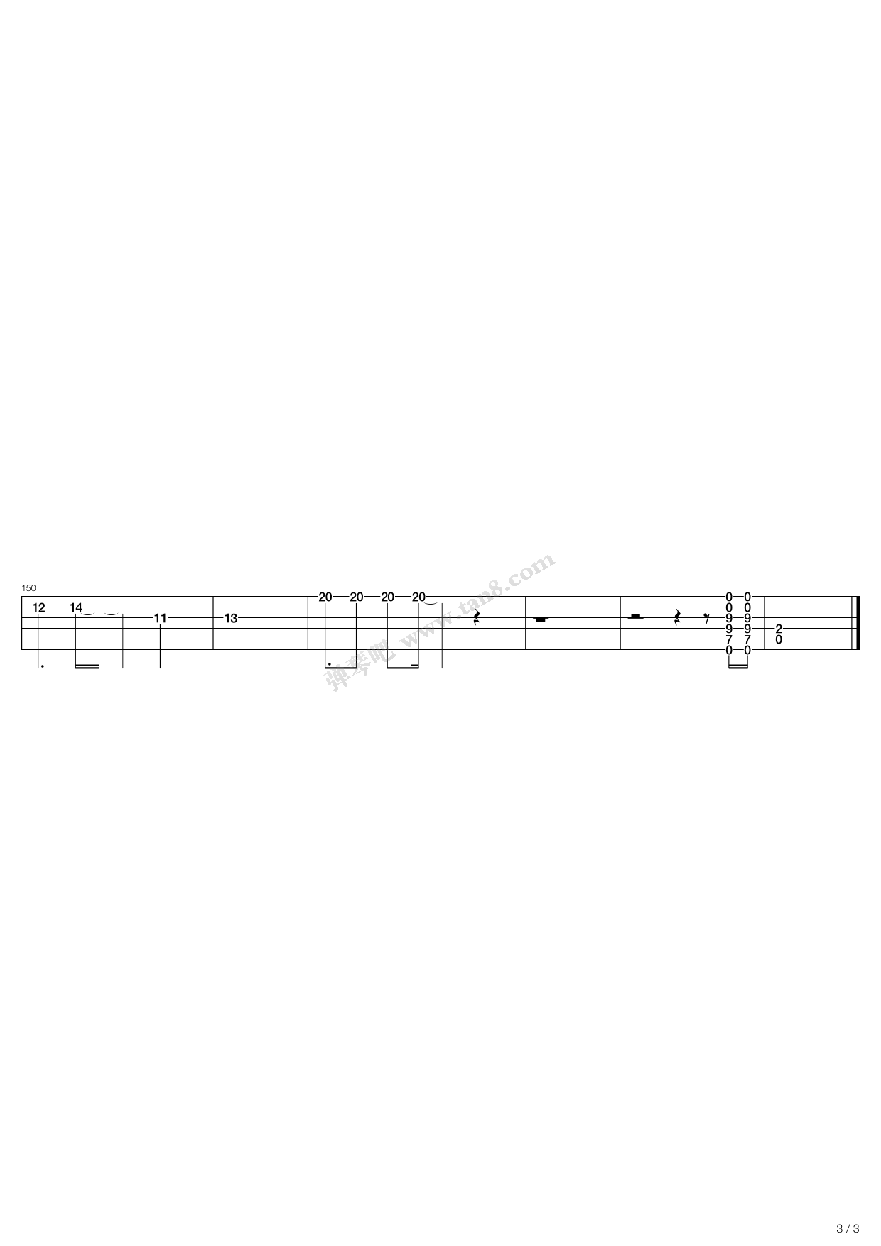 《Innuendo》,Queen（六线谱 调六线吉他谱-虫虫吉他谱免费下载