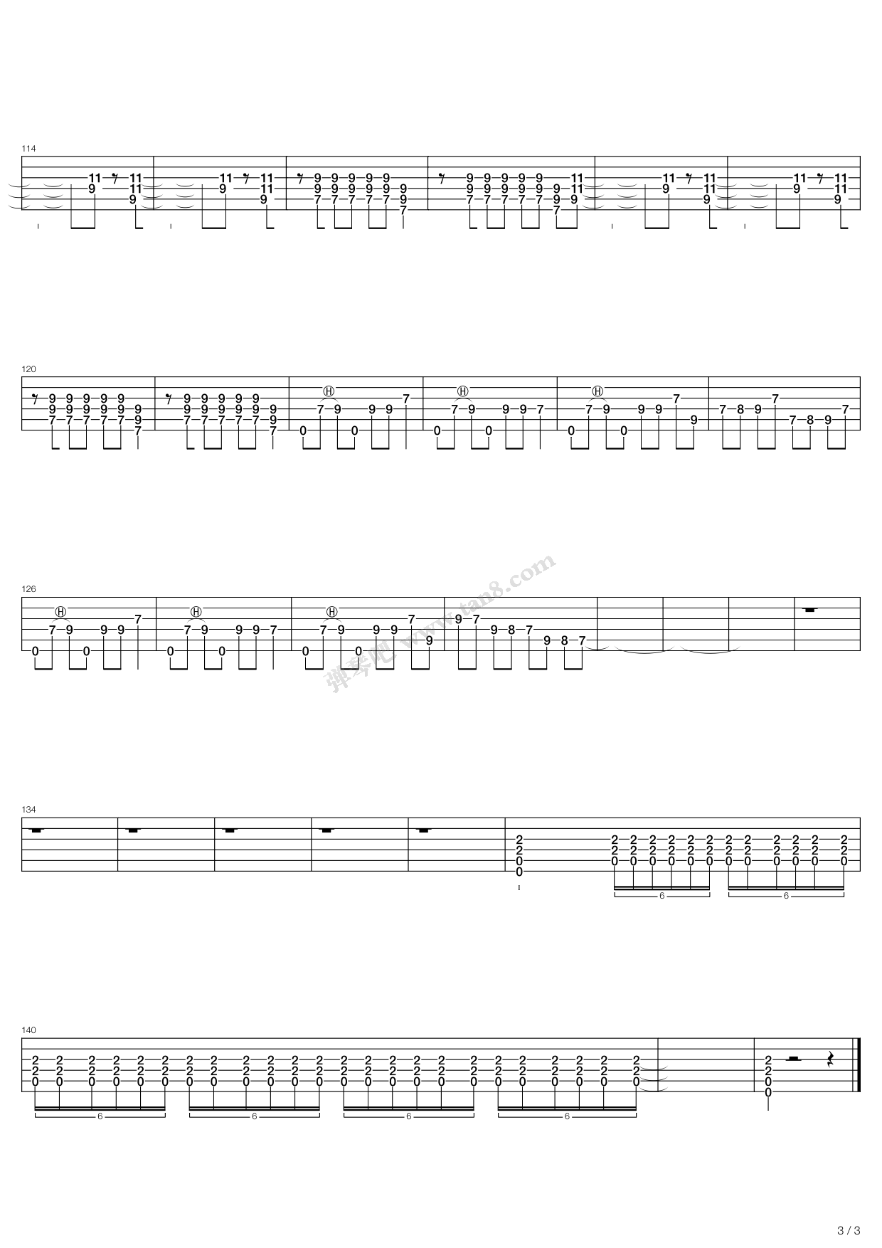 《Rocket Ride》,Kiss（六线谱 调六线吉他谱-虫虫吉他谱免费下载