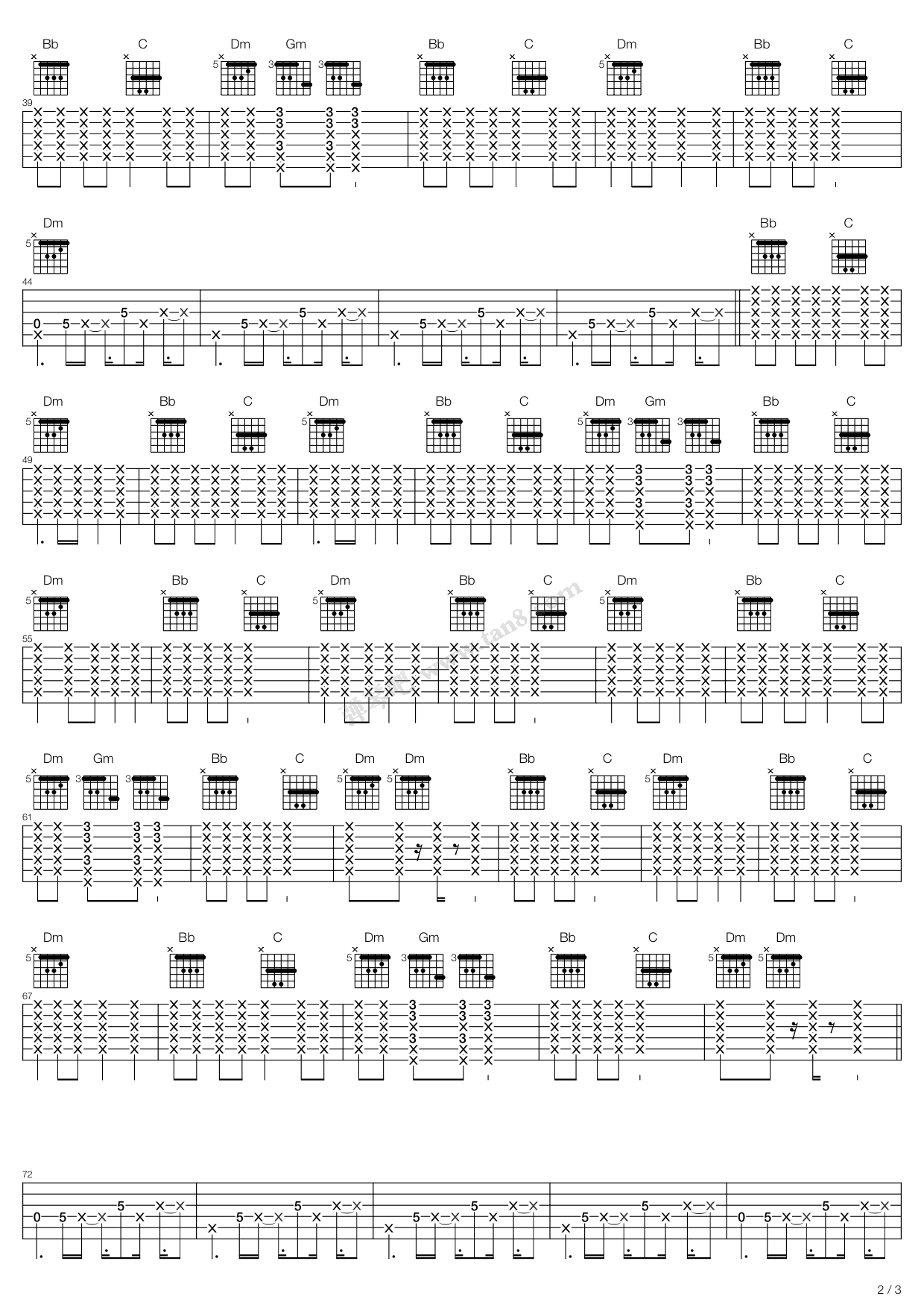 《Forever Man》,Eric Clapton（六线谱 调六线吉他谱-虫虫吉他谱免费下载