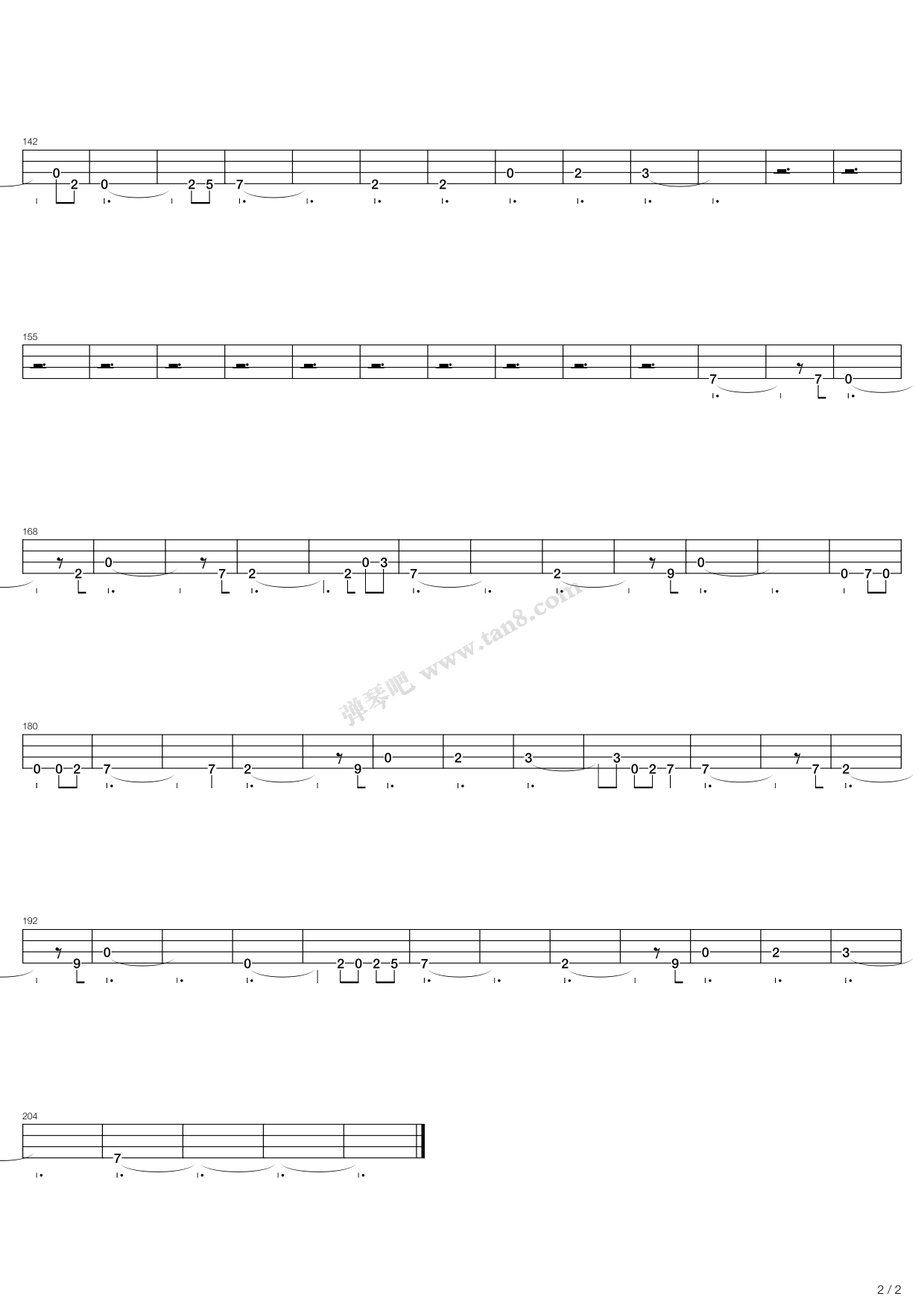 《Sad Beautiful Tragic》,Taylor Swift（六线谱 调六线吉他谱-虫虫吉他谱免费下载