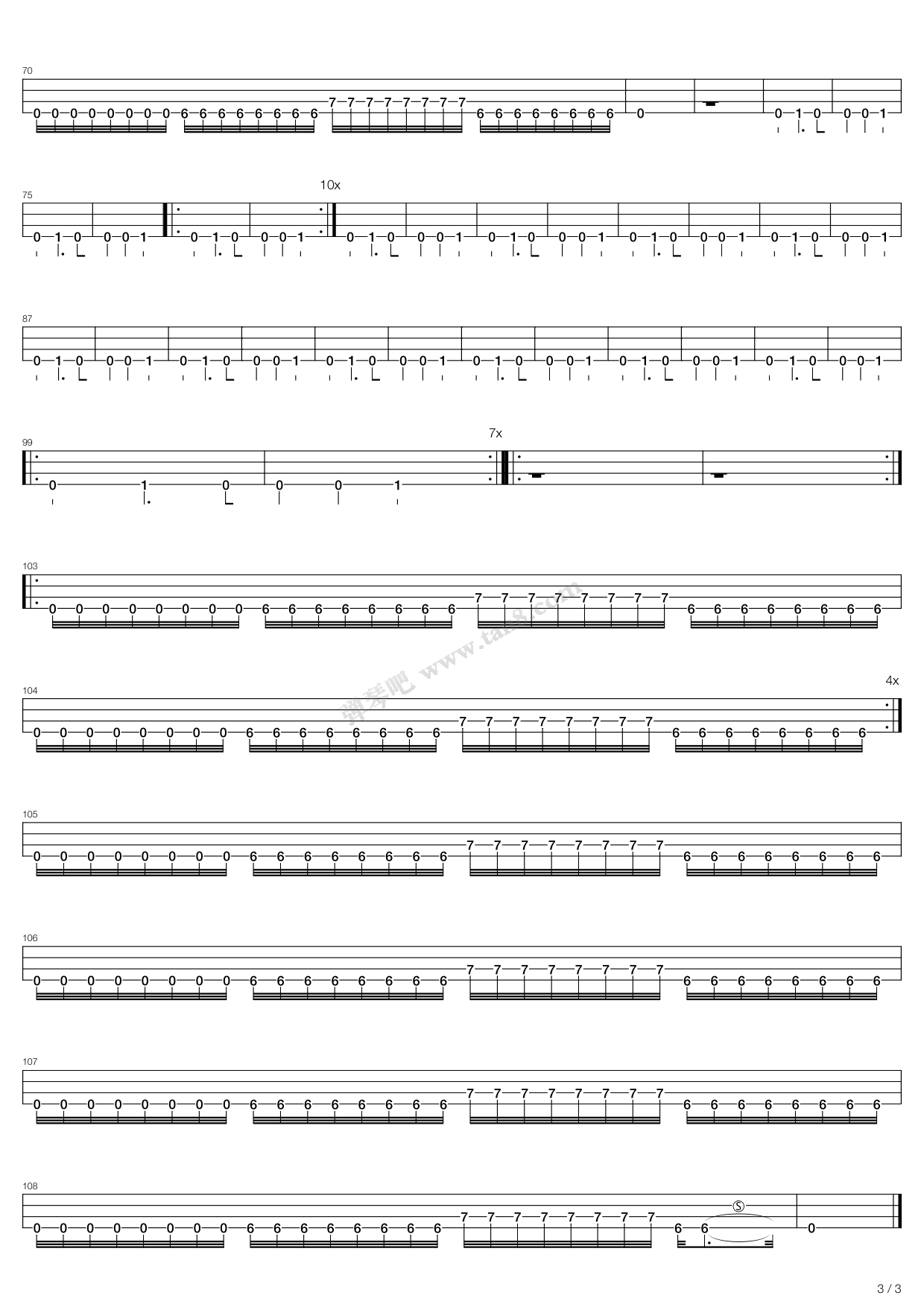 Freezing Moon 吉他谱-虫虫吉他谱免费下载