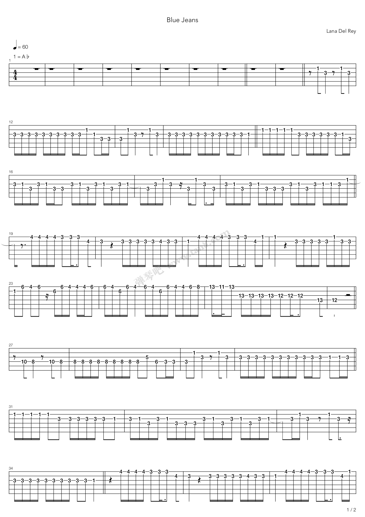 radio吉他谱lana,rao吉他,rao宪华吉他(第3页)_大山谷图库