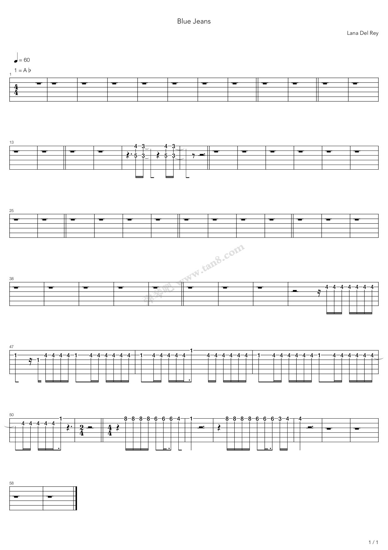 radio吉他谱lana,rao吉他,rao宪华吉他_大山谷图库