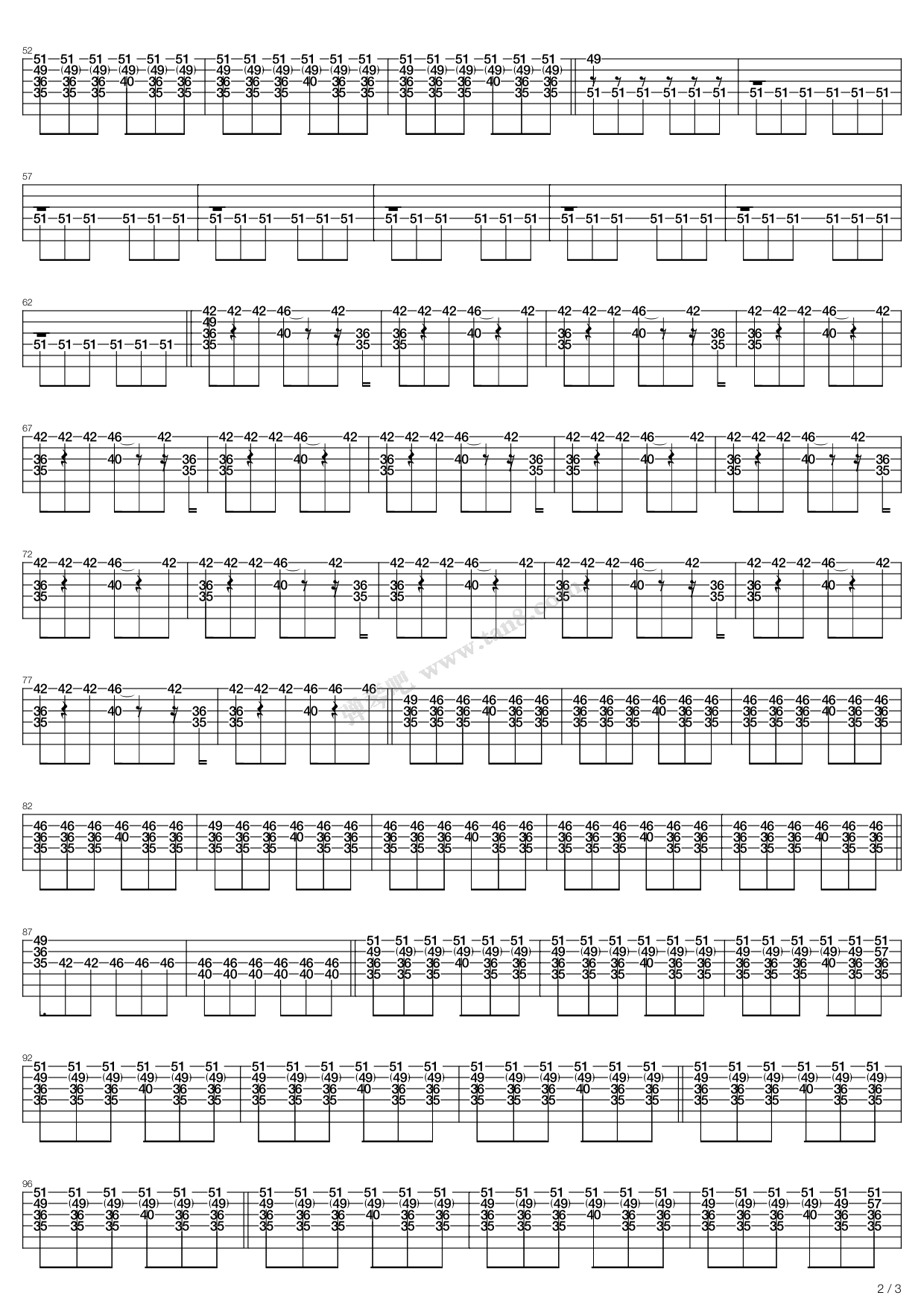 《Twisted Logic》,Coldplay（六线谱 调六线吉他谱-虫虫吉他谱免费下载